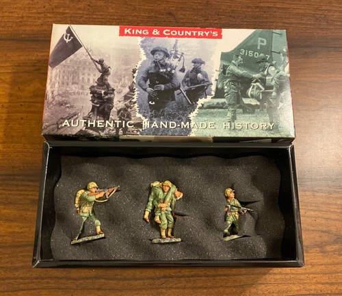 King & Country IWJ22 WW2 Courage Under Fire US Marines Iwo Jima Set Of ...