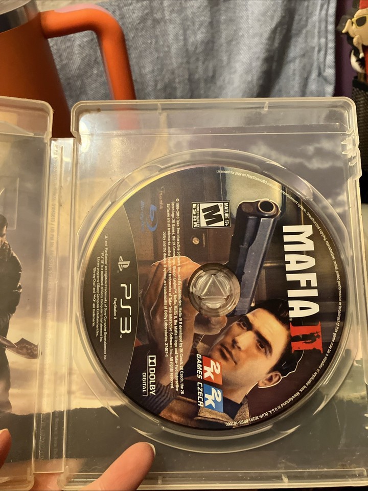 MAFIA II PS3 SONY PLAYSTATION 3 VIDEO GAME IN BOX No Manual | eBay