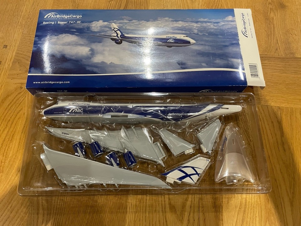 AirBridge Cargo 747-8F 1/200. Herpa | eBay UK