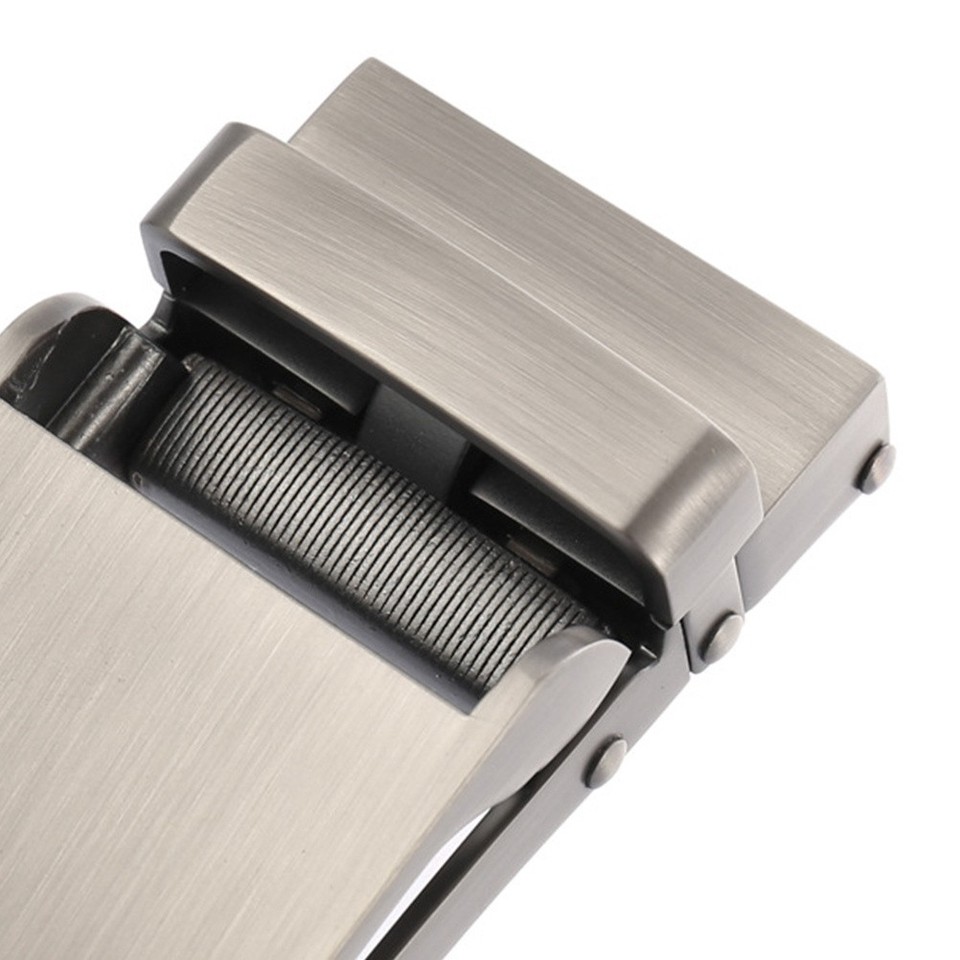 Fashion Men's Business Alloy Automatic Buckle Unique Mens Plaque Belt ...