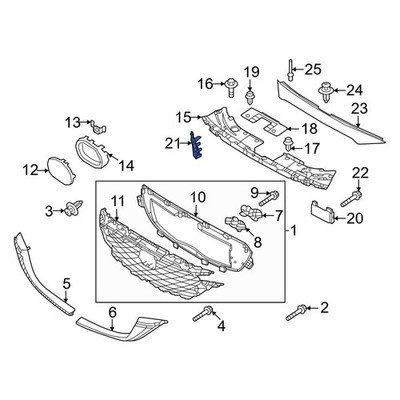 For Mazda CX-5 2022-2025 Mazda KSD450101B Front Right Bumper Cover Cap ...