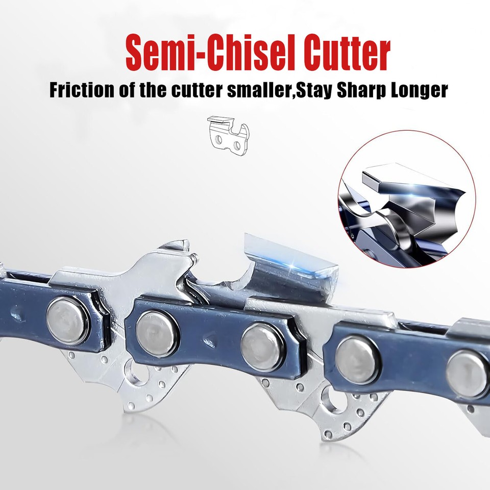 3 PCS 20" Chainsaw Chain for HUSQVARNA 359, 359E-TECH, 36, 360, 362 ...