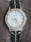 Excellent - Bulova Phantom Women's Watch S-Steel Mother of Pearl Dial ...