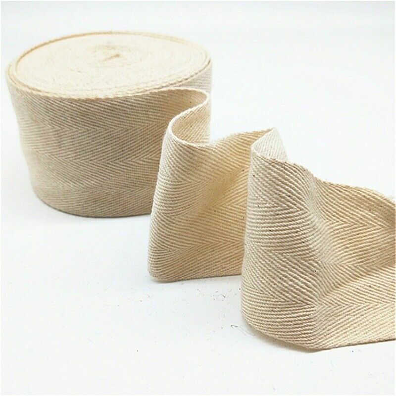 50M Wide Cotton Bias Binding Tape Sewing Trims Craft Trimming Strap ...