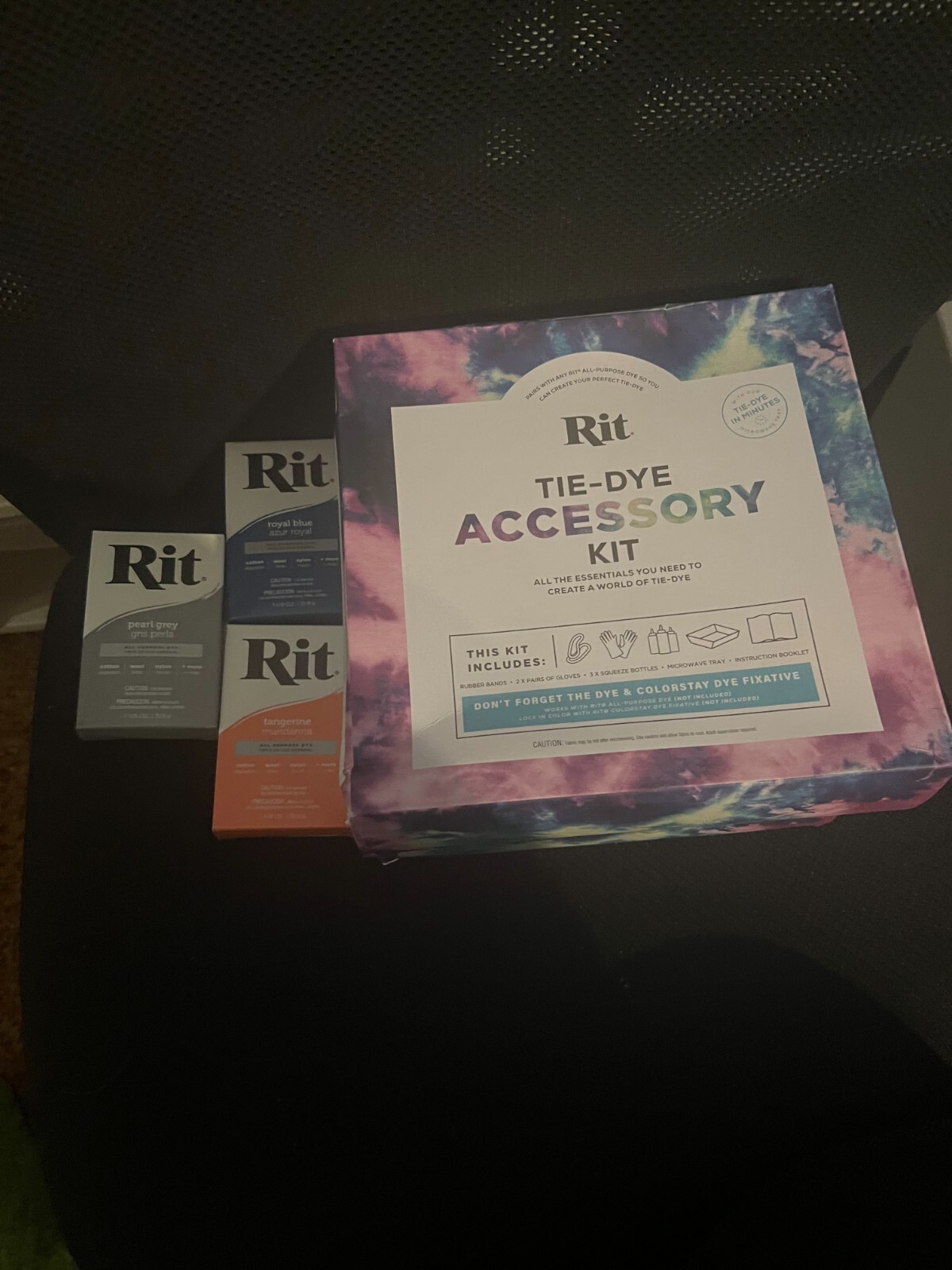 Two Rit Dye Kit - Tie Dye Accessory Kits with Bonus 3(2) Colors | eBay