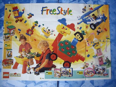Lego - Catalogue - Free Style - Poster Catalogue | eBay UK