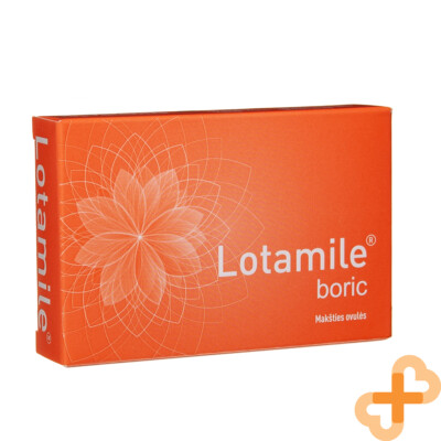 LOTAMILE BORIC Vaginal Infection Treatment 5 Ovules Reduces Irritation ...