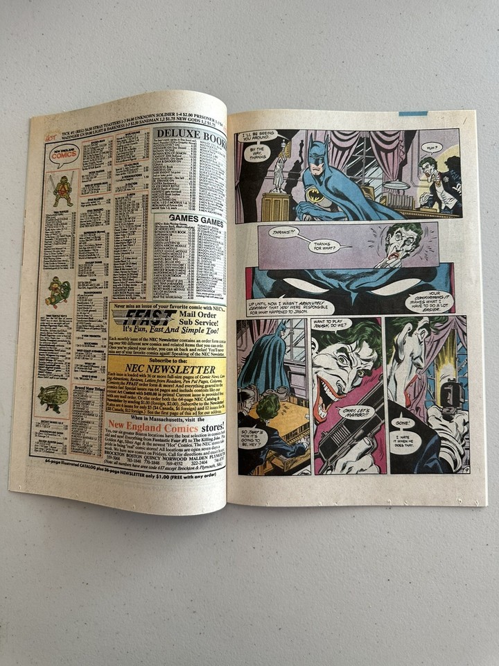 Batman #429 A Death In The Family Book 4 DC Comics 1988 High Grade NM ...