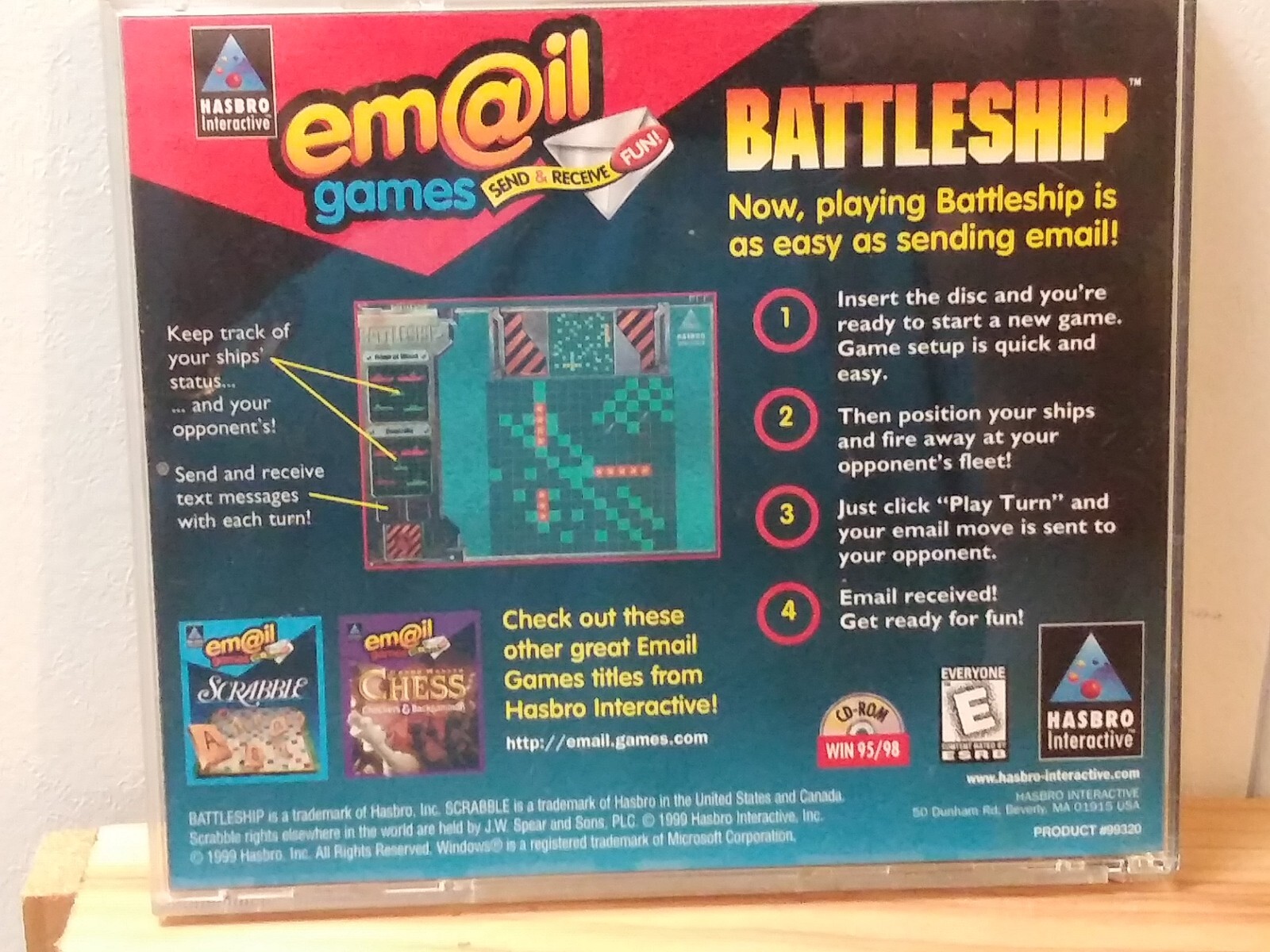 Email Games: Hasbro Interactive Battleship CD-ROM Game 1999 | eBay