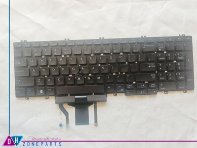 New Dell Precision 7530 7540 7730 7740 Laptop Keyboard US Backlit 266YW ...