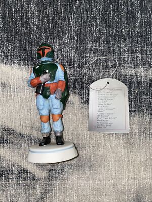 Vtg Star Wars Boba Fett Sigma Return Of The Jedi Ceramic Figurine ...