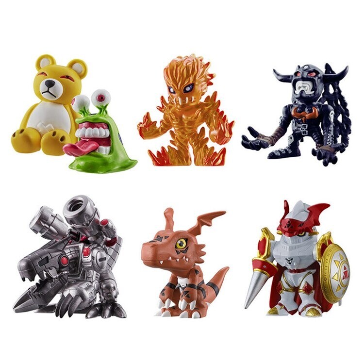 Digimon Adventure Toy Action Figure (Guilmon, Machinedramon, Gallantmon ...