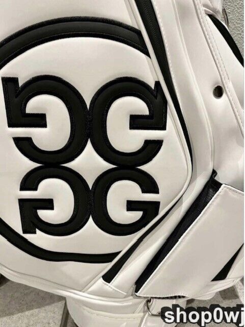 G FORE Caddy Bag Golf Bag White New with tags PU 4.5kg From G FORE Caddy Bag Golf Bag White New with tags PU 4.5kg From