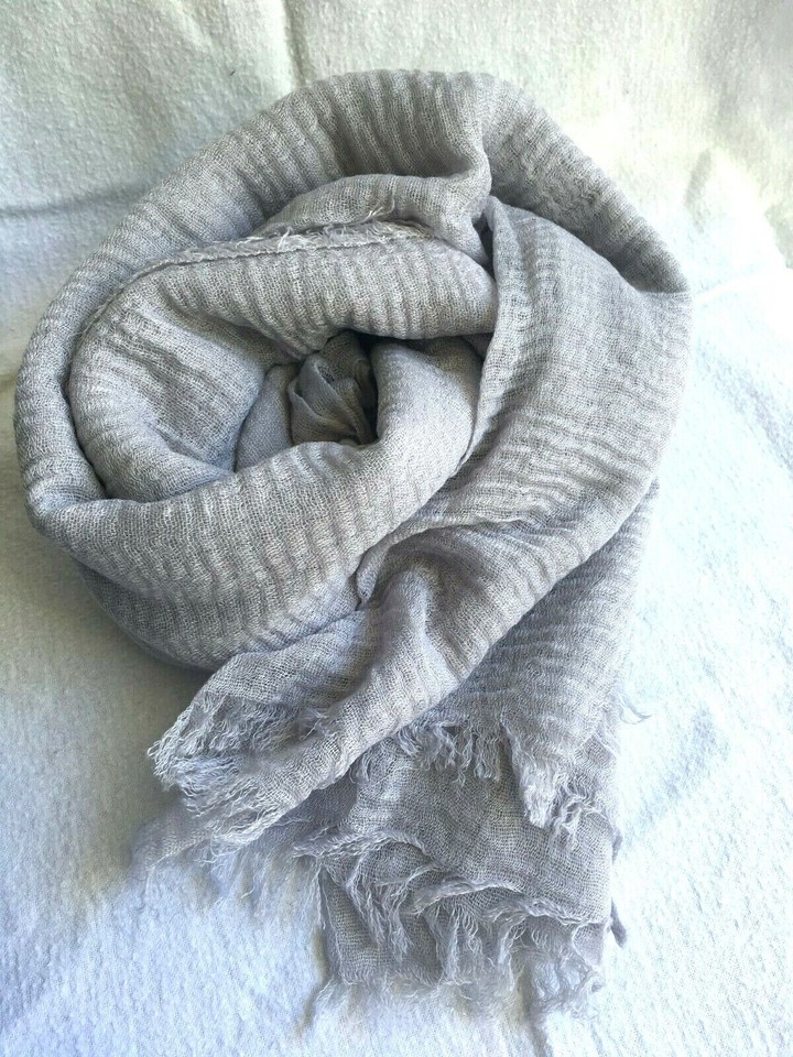 Crinkle Maxi Women Long Crimp Mix Cotton Shawl Wrap Scarf Hijab Frayed ...