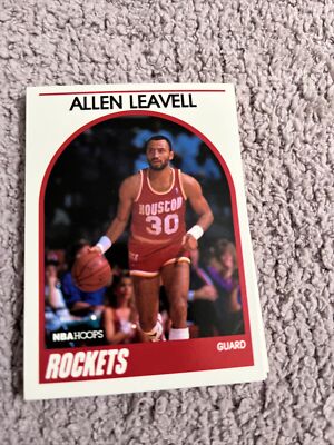1989-90 Hoops Basketball Card #77 Allen Leavell Houston Rockets | eBay