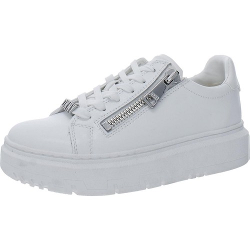 DKNY Womens Matti White Casual And Fashion Sneakers 10 Medium (B,M ...