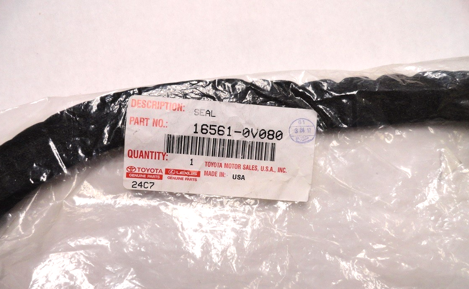 ( 1 ) GENUINE TOYOTA 16561-0V080 UPPER RADIATOR AIR SEAL | eBay