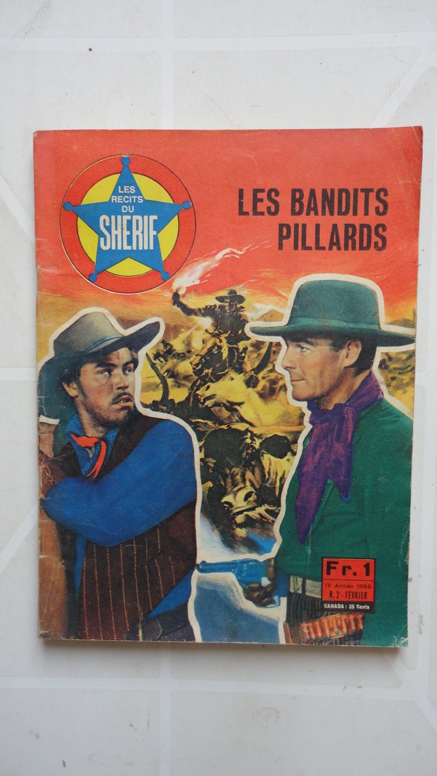 ROMAN PHOTO LES RECITS DU SHERIF 4EME ANNEE 1966 N°2 | eBay