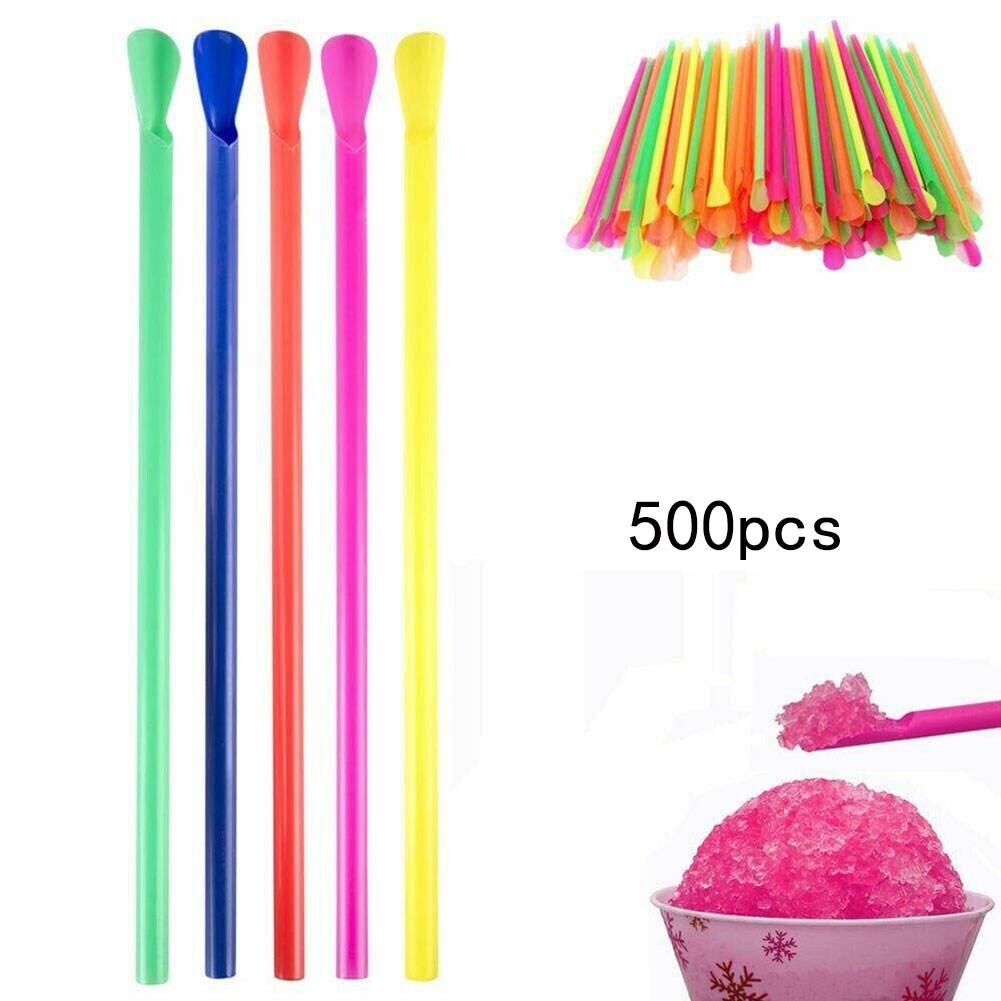 Spoon Straws Pink