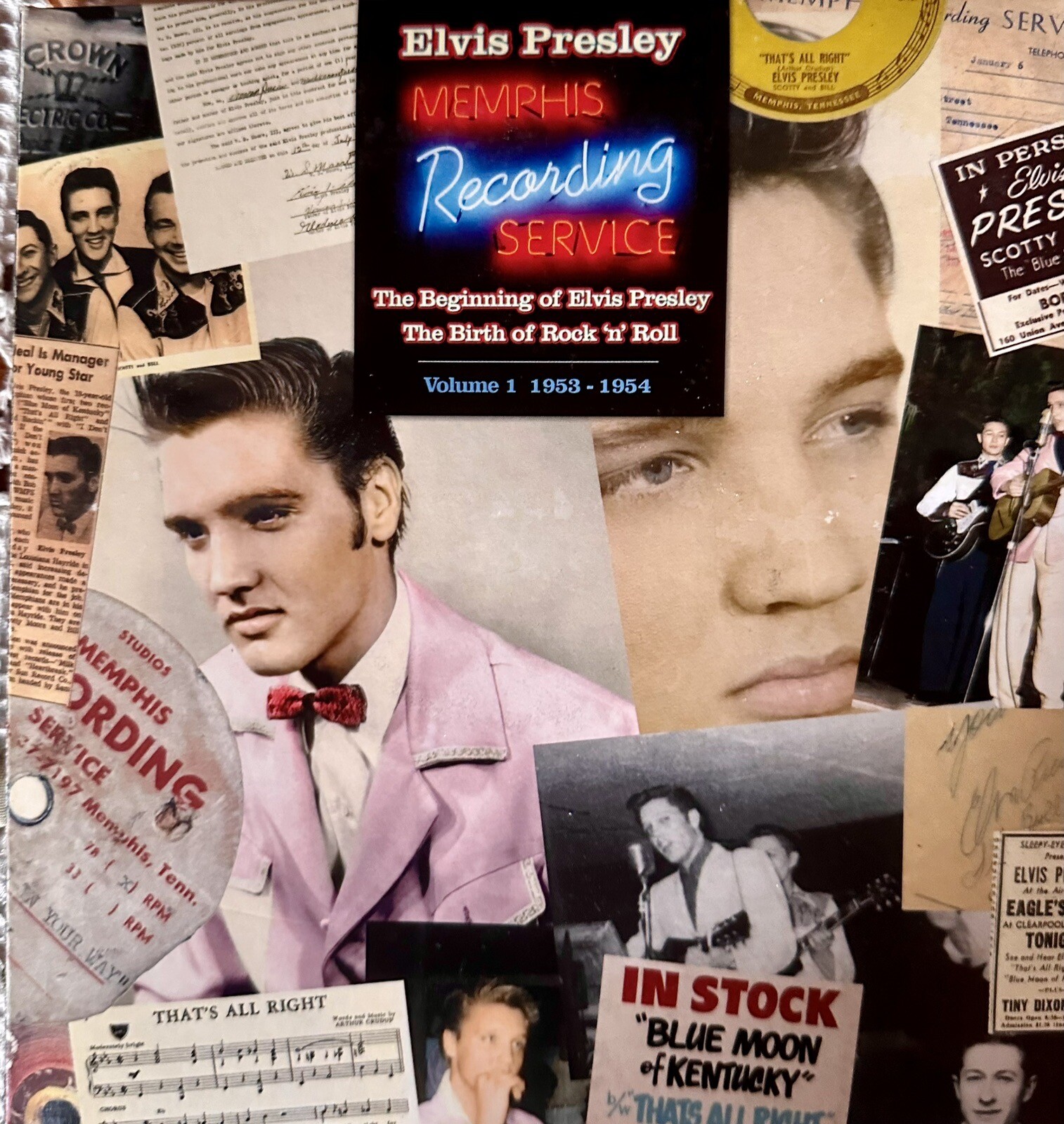 Memphis Recording Service, Vol. 1: 1953-1954 - The Beginning Of Elvis ...