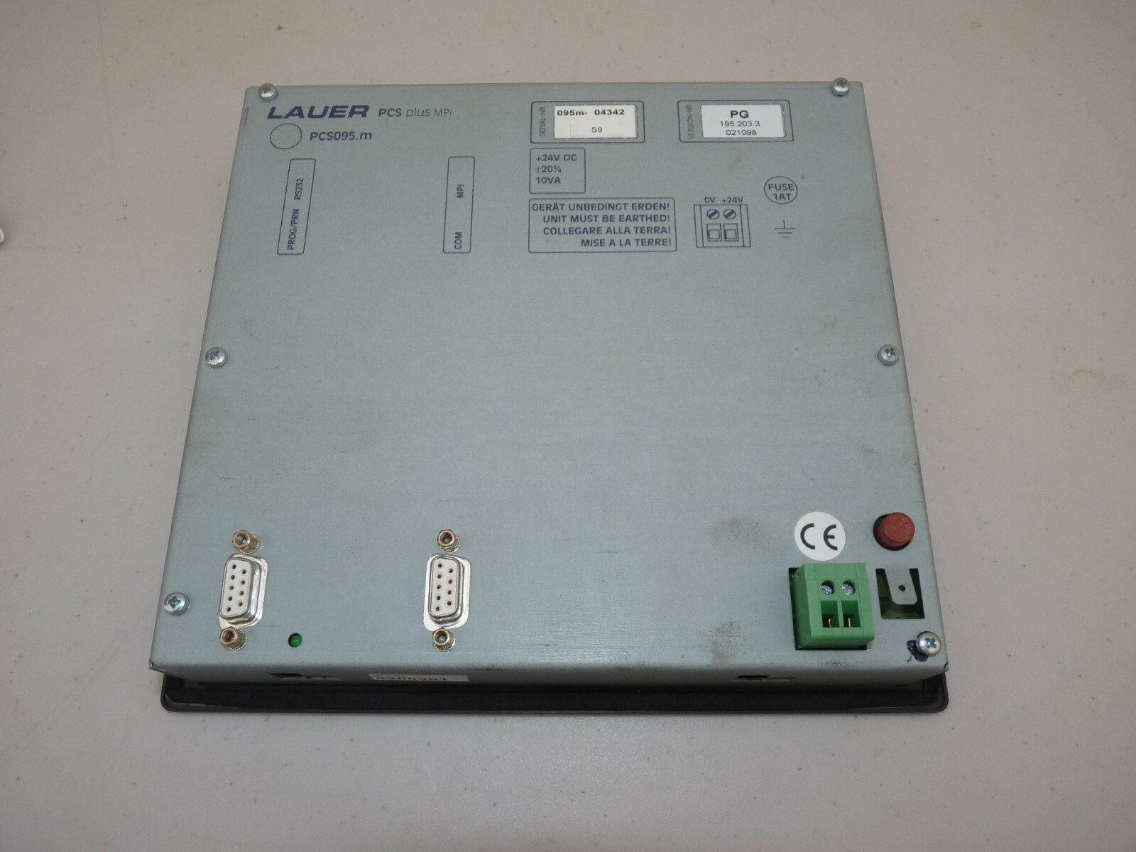 Lauer PCS Plus MPI PCS095.m PG 195.203.3 PCS 095.m / ALPMA PCS 095 ...