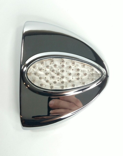 39 Amber LED Teardrop Headlight Turn Signal Light Cover F/ Peterbilt ...