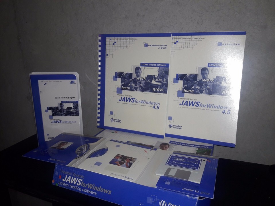 Freedom Scientific JAWS Windows 4.5 Screen Reading Software Impaired ...