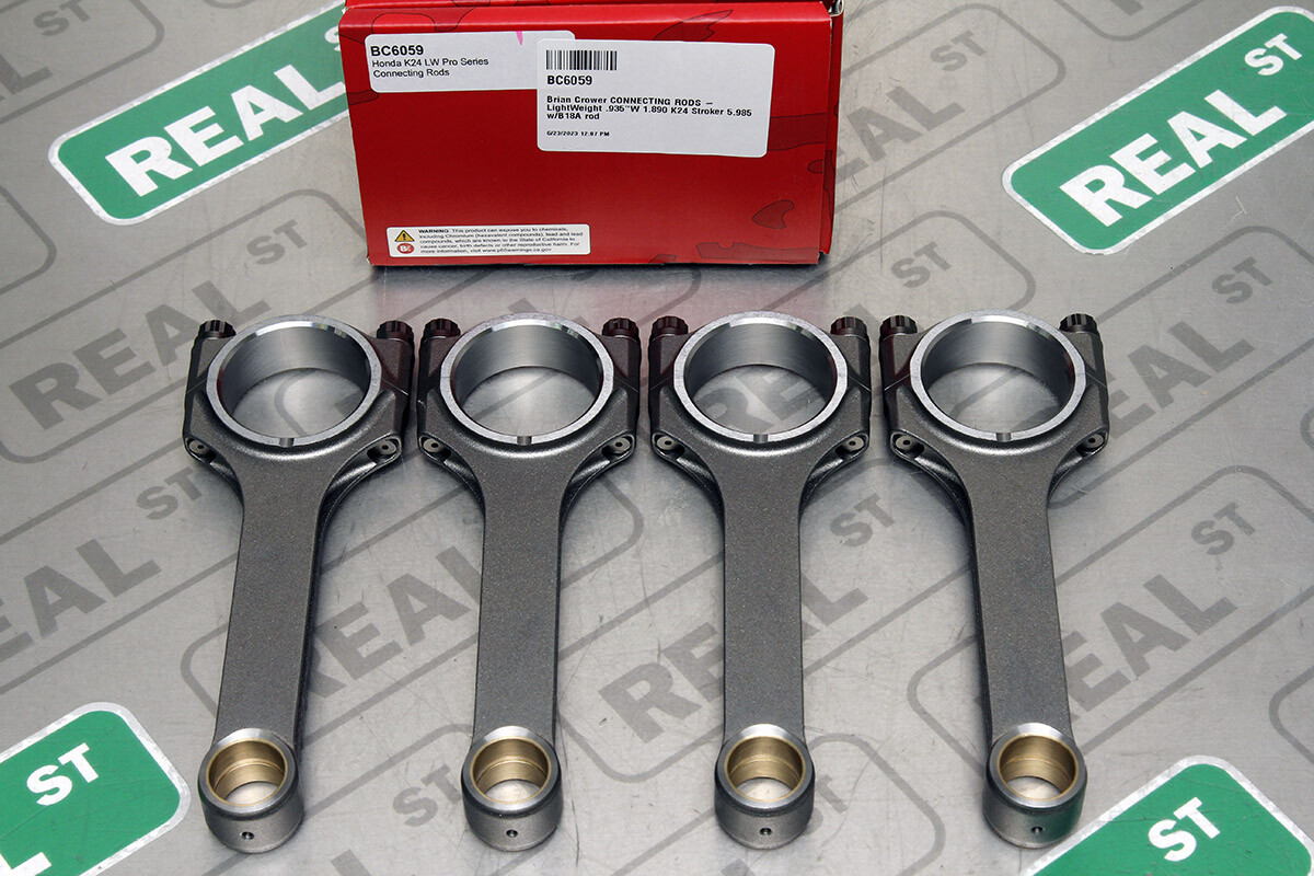 Brian Crower CONNECTING RODS - LightWeight .935"W 1.890 K24 Stroker 5. ...