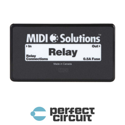 MIDI Solutions Relay MIDI Controlled Switch INTERFACE - NEW - PERFECT ...