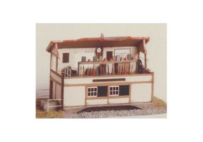 Signal Box Interior (inc. window frames) etched brass - N gauge Ratio ...