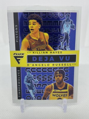 2020-21 FLUX BASKETBALL DEJA VU KILLIAN HAYES D'ANGELO RUSSELL #19 | eBay