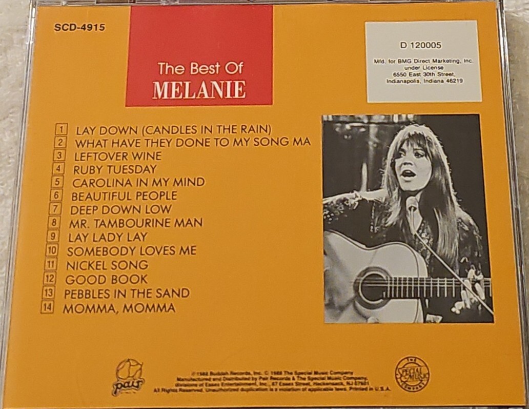 The Best Of Melanie CD | eBay