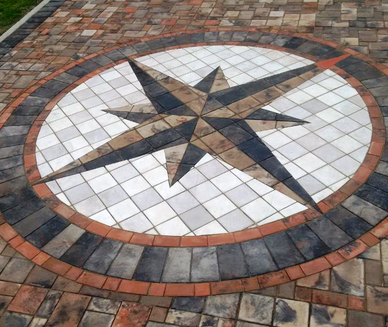 #5006K SUPPLY KIT w12 DRIVEWAY PAVER MOLDS MAKES 100s OPUS ROMANO ...