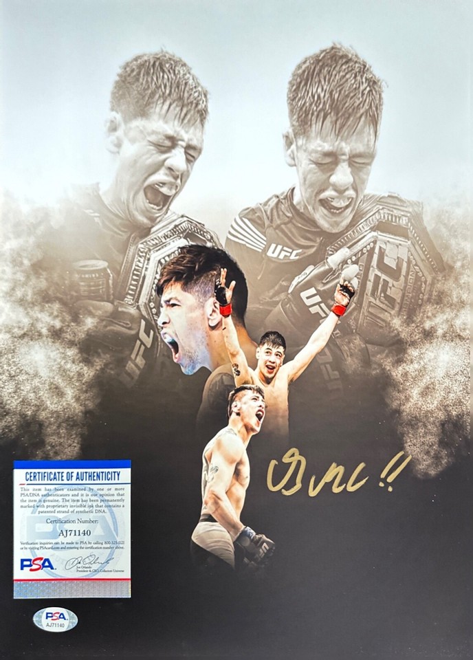 Brandon Moreno Signed 11x14 Photo UFC MMA Assassin Baby PSA AJ71140 | eBay