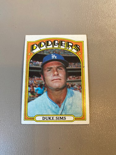 1972 TOPPS #63 DUKE SIMS NRMT | eBay
