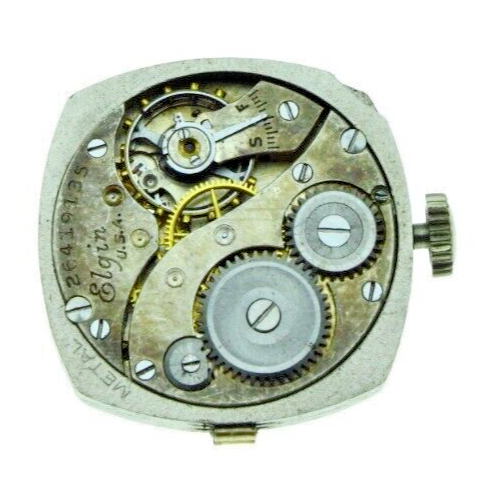 Elgin USA Grade Cal. 447 Size 10/0s 22 mm 7 Jewels Vintage Watch ...