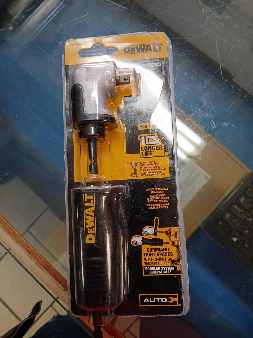 Dewalt Flextorq 1/4'' Square Drive Modular Right Angle Attachment ...