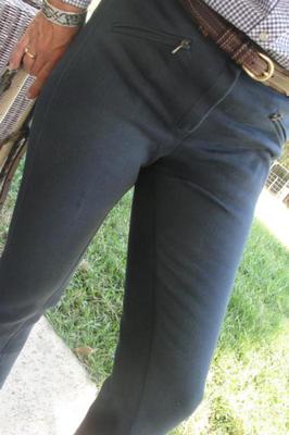 Horse riding Pants,Jodhpurs,Breeches,Ponyclub darkblue Jod sticky Bum ...