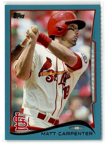 Matt Carpenter St. Louis Cardinals 2014 Topps Blue #44 | eBay