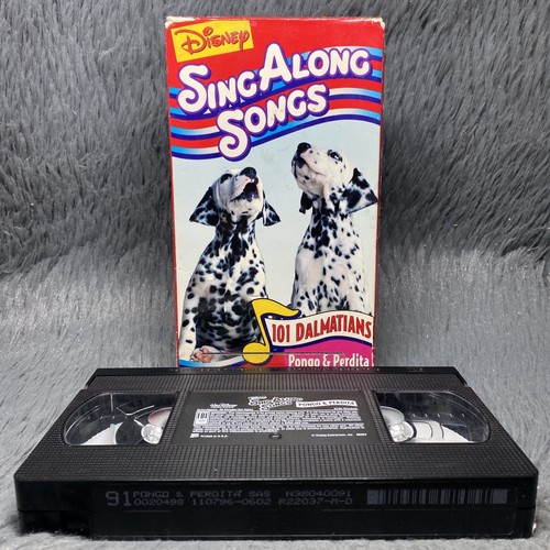 Disney Sing Along Songs - 101 Dalmatians: Pongo and Perdita VHS 1996 ...