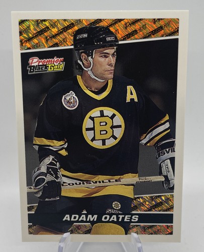 Adam Oates 1993-94 Topps Premier Black Gold #5 Boston Bruins 93-94 🏒 | eBay