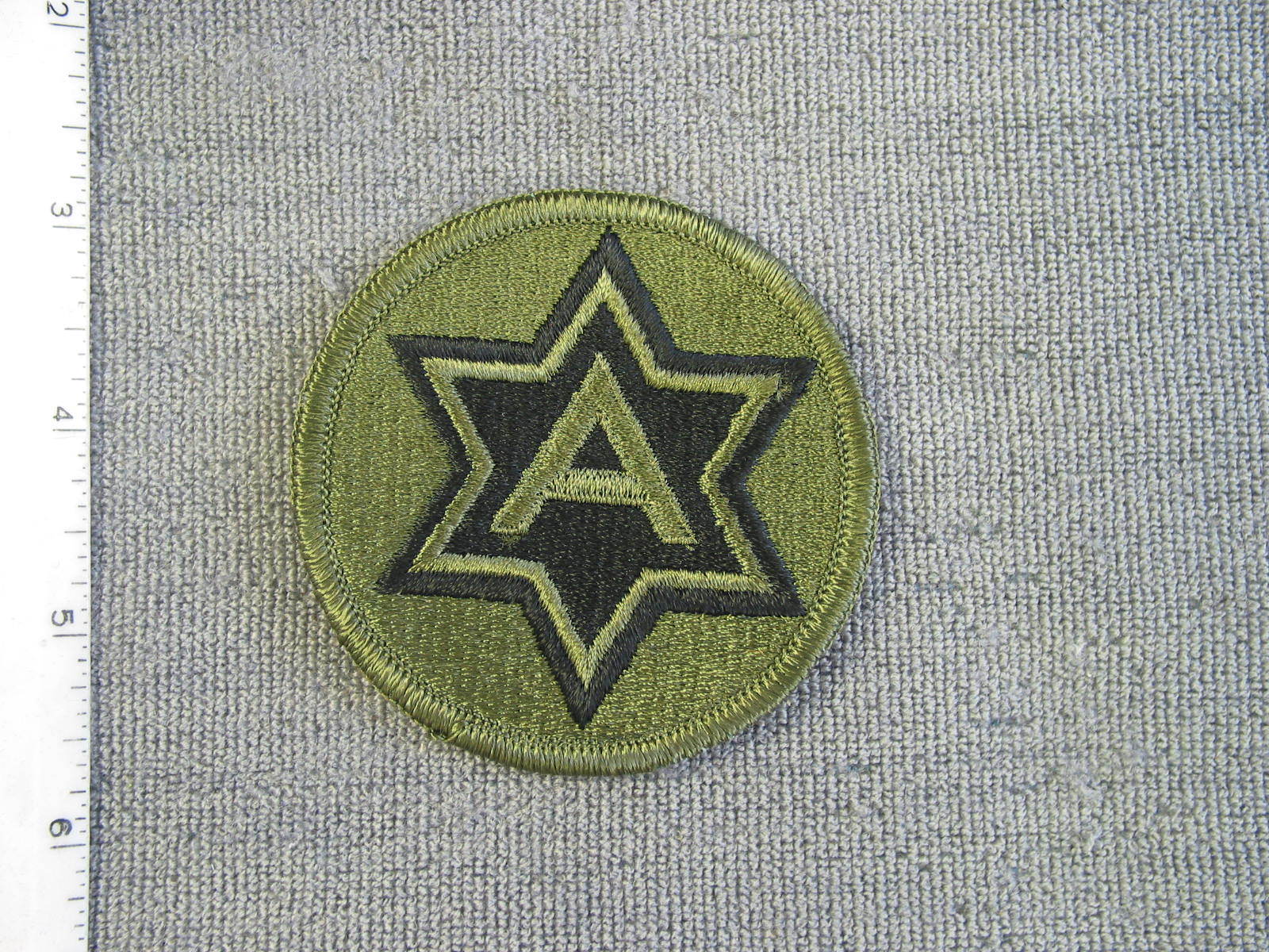 1968 - 1985 issue U. S. Army 6th Army Patch by Action Embroidery, brand ...