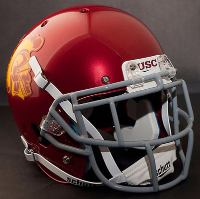 *CUSTOM* USC TROJANS NCAA Schutt XP Authentic GAMEDAY Football Helmet ...