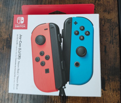 Joy-Con (L/R) Wireless Controllers for Nintendo Switch Neon Red/Neon ...