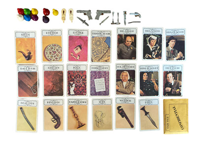 Clue Board Game Weapons