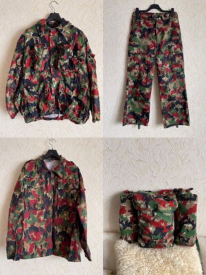 Swiss Army M83 Alpenflage Jackets Pant Backpack Military Camouflage ...