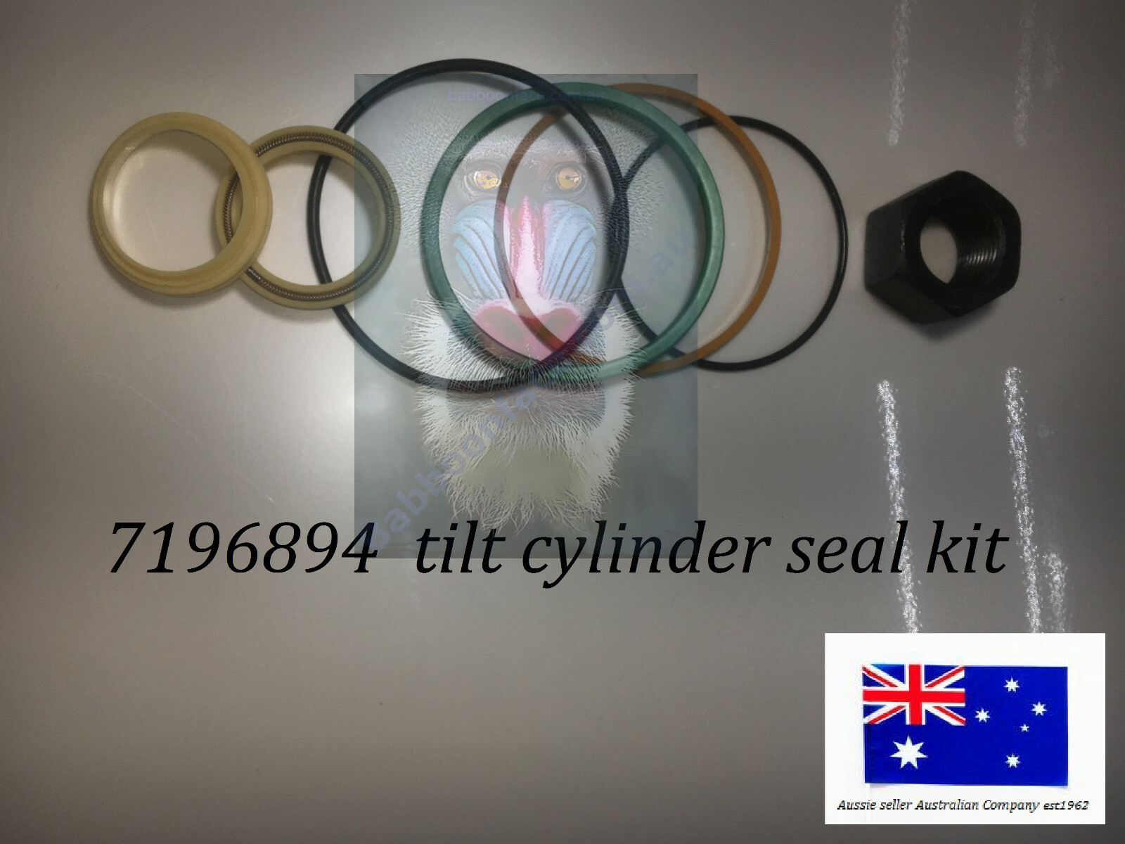 for Bobcat Hydraulic Tilt Cylinder Seal Kit 7196894 7135555 863 S130 ...