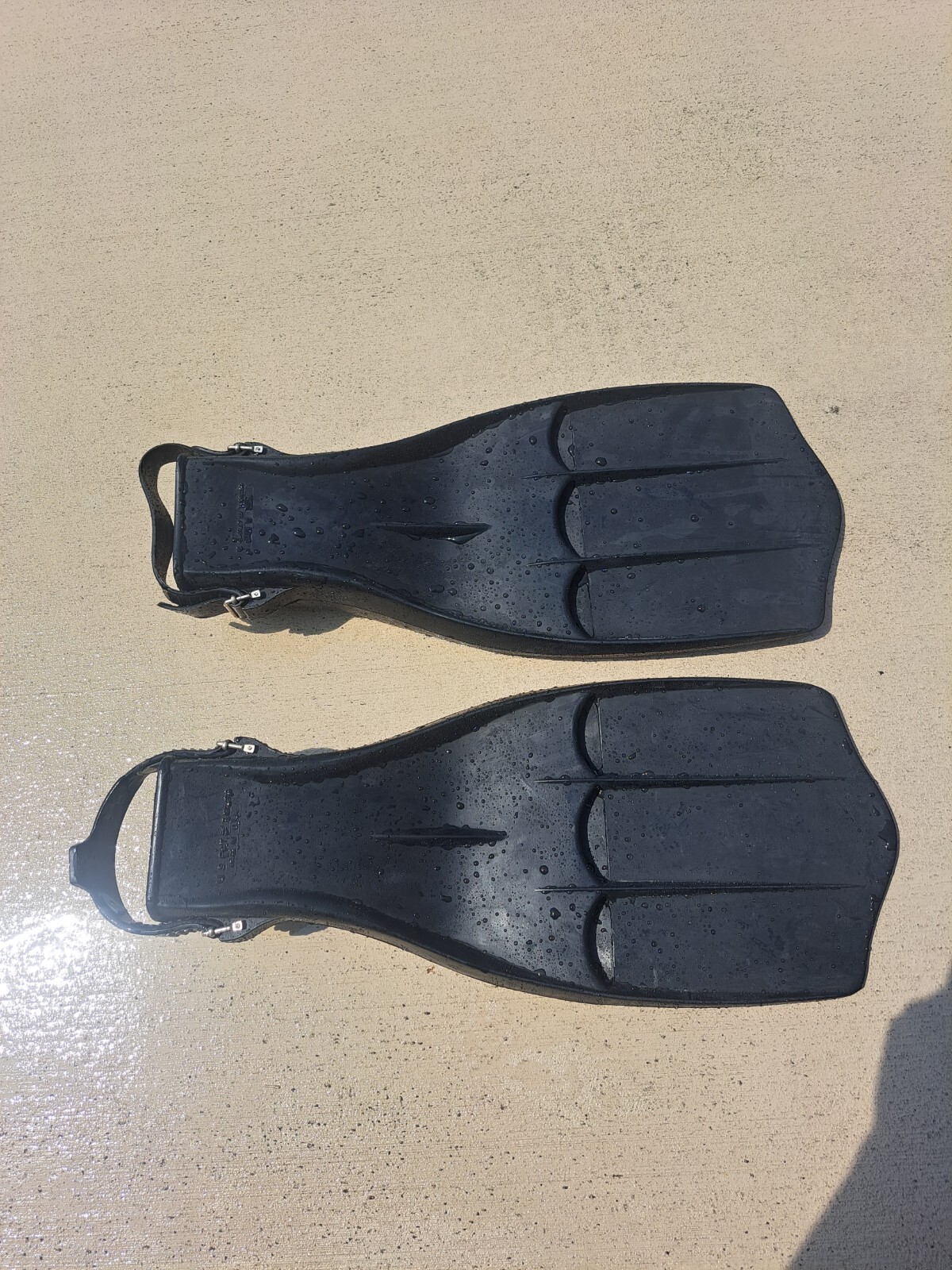 ScubaPro JetFin Black Large Scuba Diving Snorkeling Fins Deep Sea Made ...