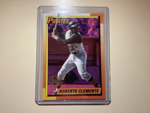 2025 Topps Series 1 Roberto Clemente PINK 1990 35th Anniversary #T90-27 ...