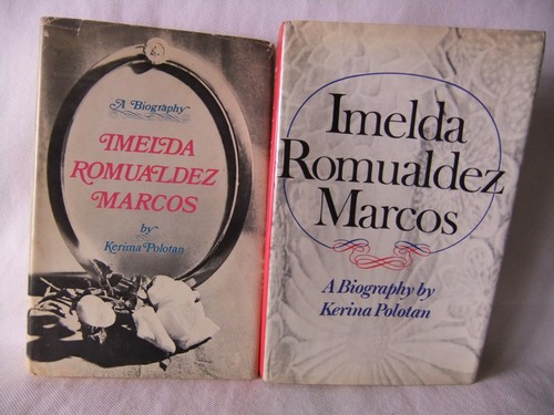 Imelda Romualdez Marcos Kerima Polotan 1969 Book Jacket + Error World ...
